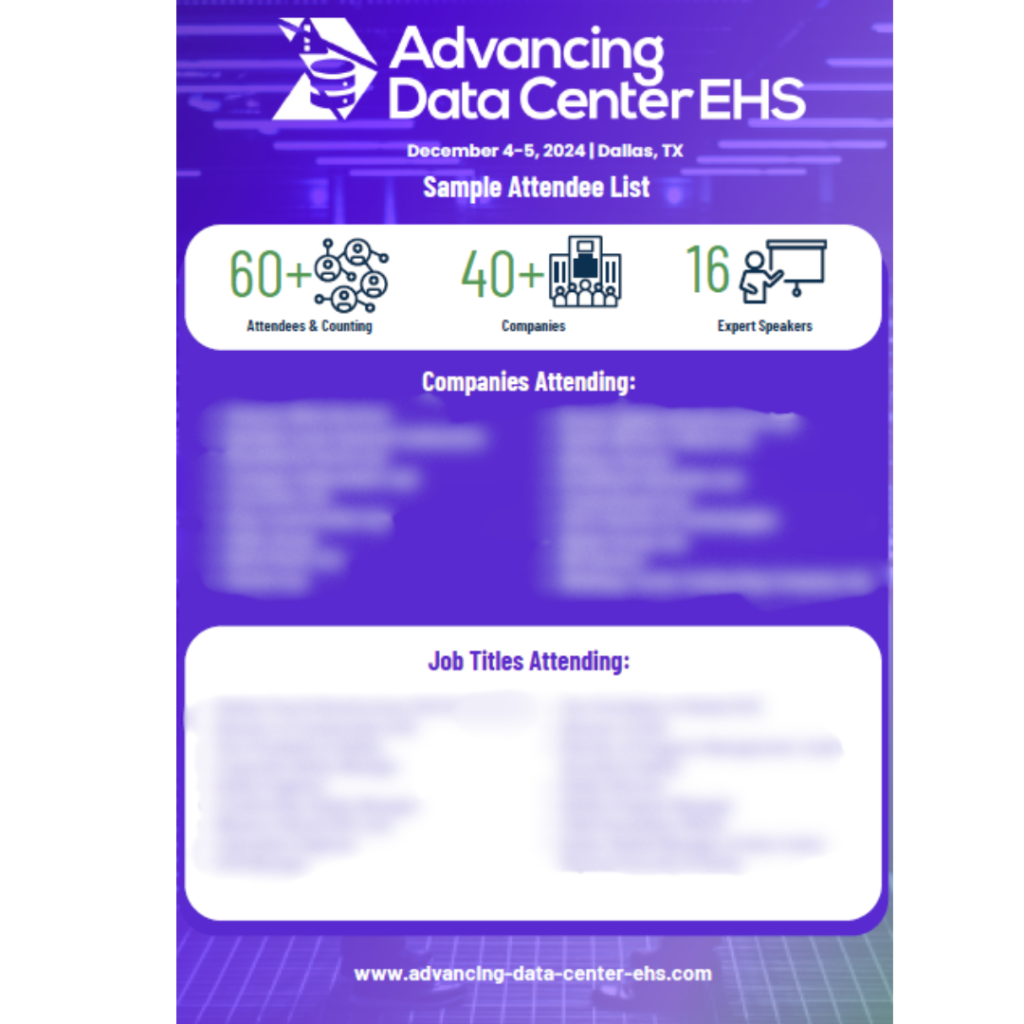 Home - Advancing Data Center EHS