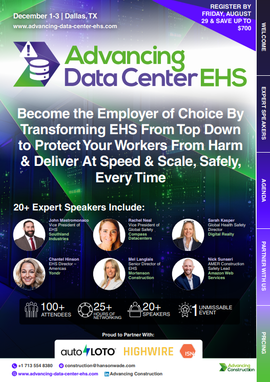 Home I Advancing Data Center EHS
